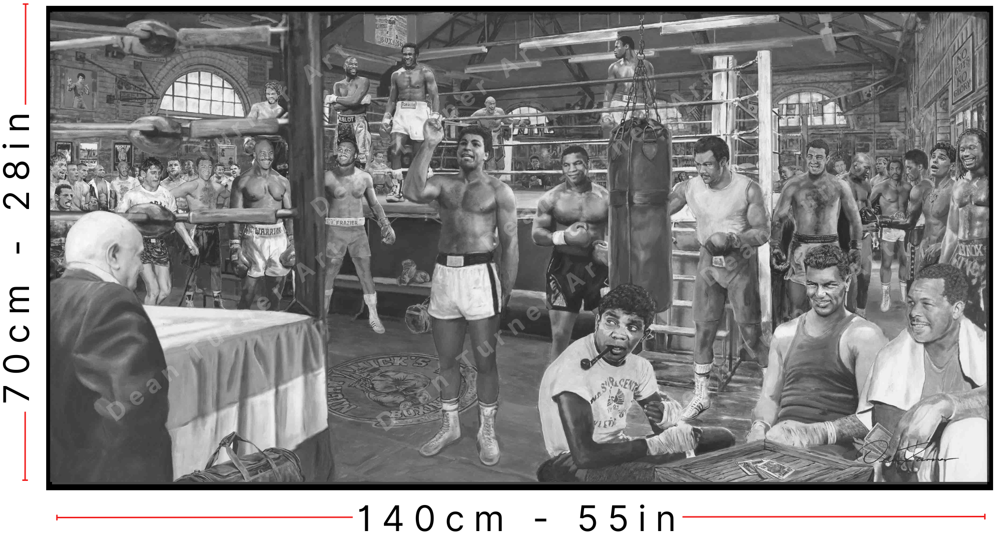 Ultimate Boxing Reunion – Dean Turner Art
